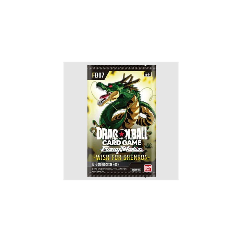 DBSCG - Fusion World FB07 : Wish For Shenron - Booster - ENG